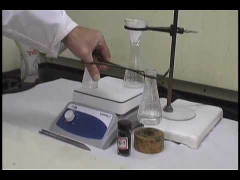 Hot Gravity Filtration - YouTube