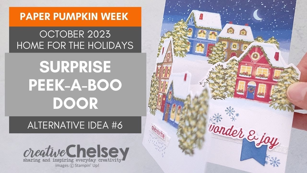 Surprise Peek-A-Boo Door – Alternative Handmade Card Idea For October ...
