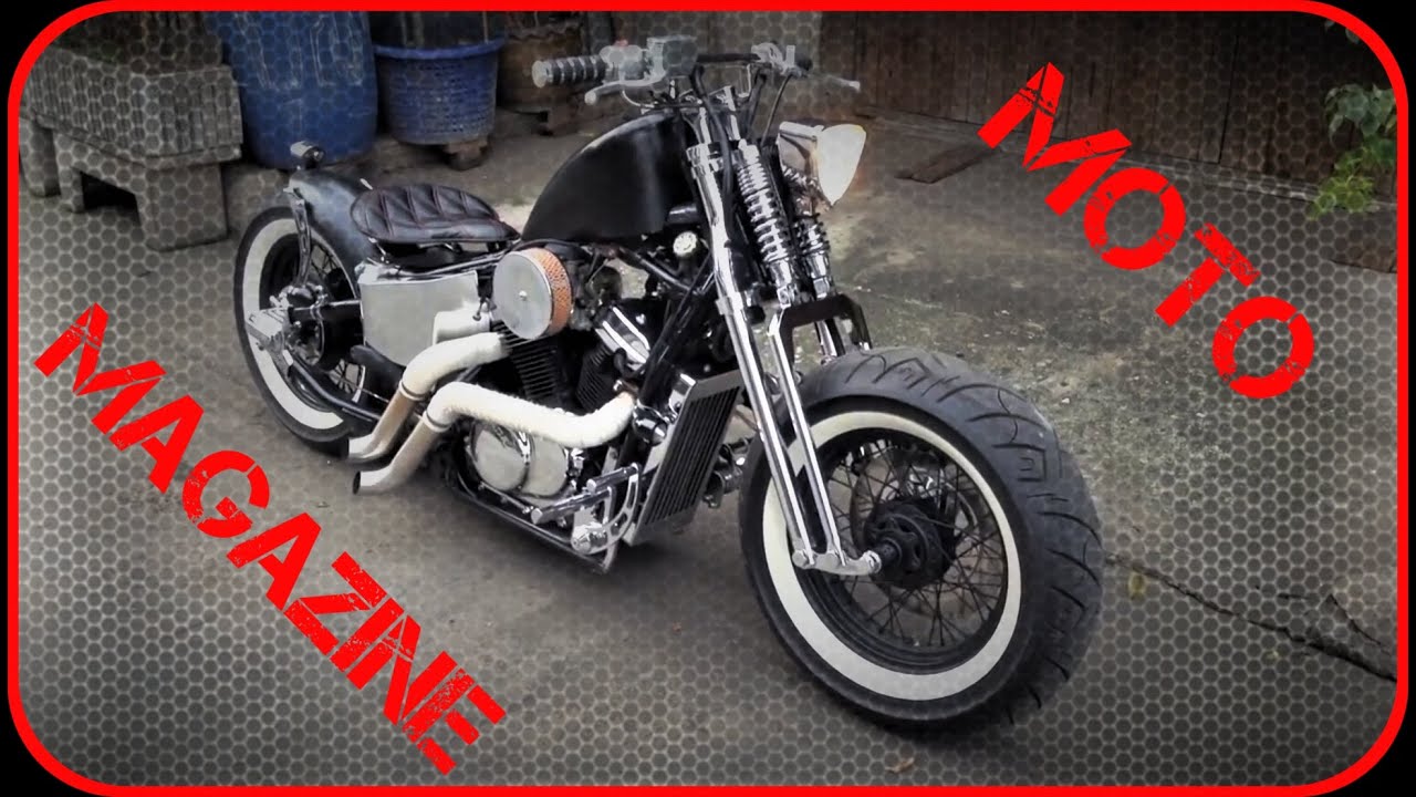 ⚔ CuSToM ⚔ HONDA STEED 400 BOBBER - YouTube