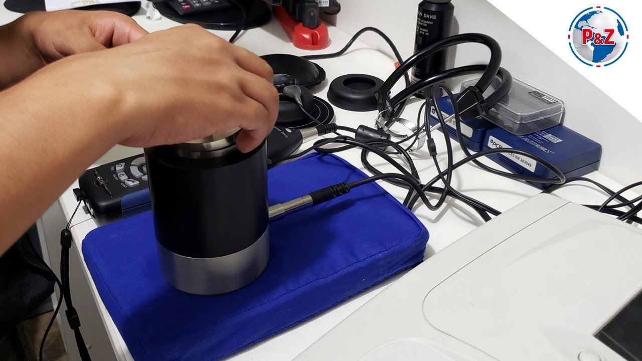 Calibración de audiometro Resonance con sistema de calibración ...