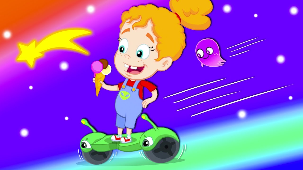 Groovy The Martian transforms into a hooverboard to take Phoebe up a ...
