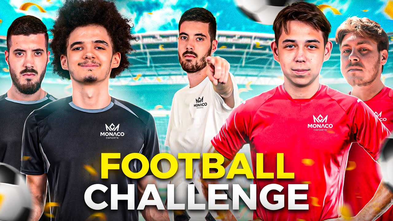Monaco Football Challenge ⚽ (ft. Veno & Merstach) - YouTube