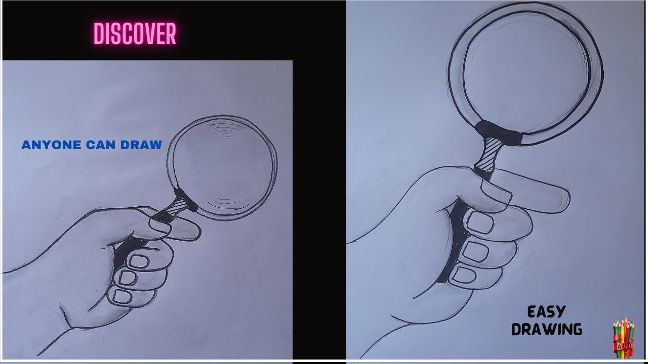 Inktober 2024 Day 2 DISCOVER || Easy Drawing ||Ink Drawing ||Pencil ...