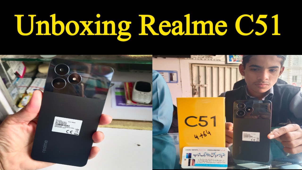 Unboxing | Realme C51 | #unboxing #Realm #c51 - YouTube