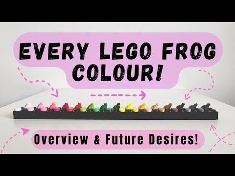 Every LEGO Frog Colour! Overview & Future Desires! - YouTube