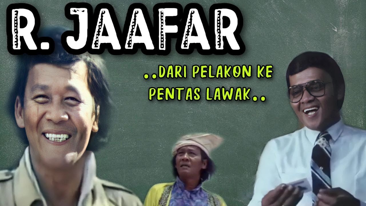 R Jaafar - Pelawak Sepanjang Zaman - YouTube