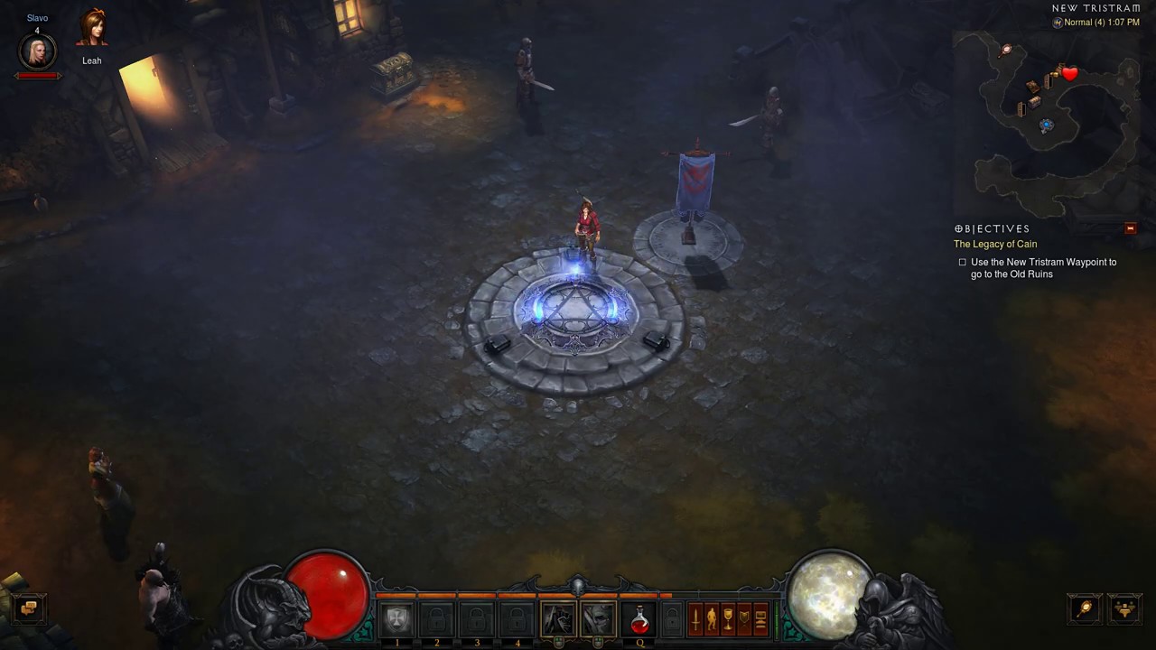 Diablo III Bloody start - sorry for the bad sound - YouTube