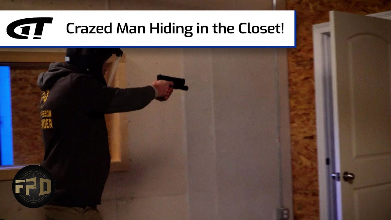 Crazed Man Hiding in the Closet! | First Person Defender - YouTube