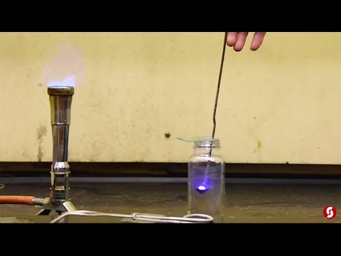 Burning Substances in Pure Oxygen - YouTube