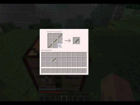 Jak zrobic wedke w minecraft - YouTube
