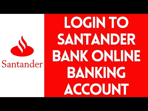 How To Login To Santander Bank Online Banking Account | Santander Bank ...