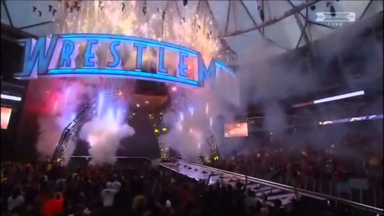WWE Wrestlemania 27 Pyro HD - YouTube