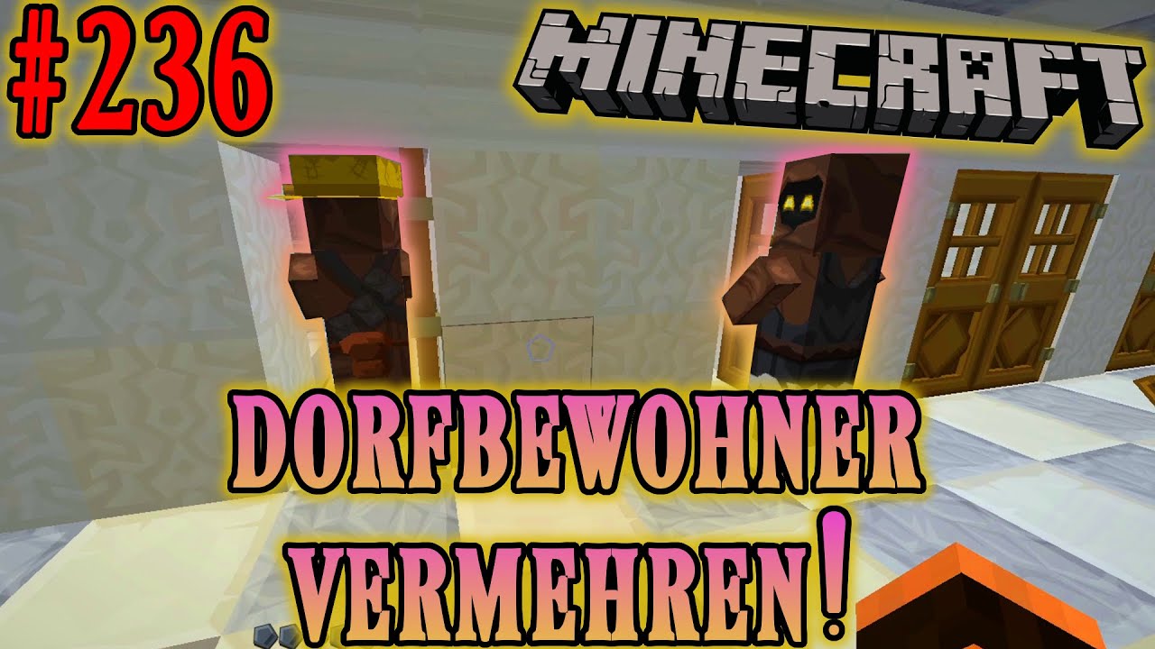 Tutorial - Dorfbewohner vermehren! - MINECRAFT DEUTSCH #236 LP HD 2021 ...