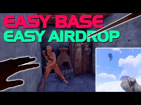 Easy Base, Easy Airdrop (Solo Survival) - Rust - YouTube