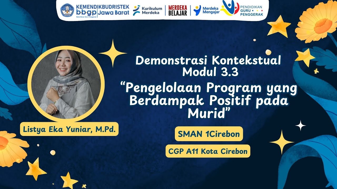 Demonstrasi Kontekstual Modul 3.3 Pengelolaan Program yang Berdampak Pada Murid - YouTube
