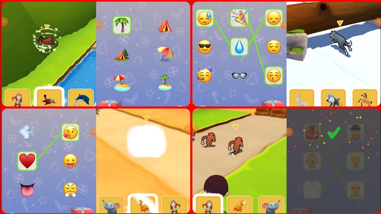 Flaying animal vs emoji puzzle All Level Gameplay Android,iOS - NEW APK ...