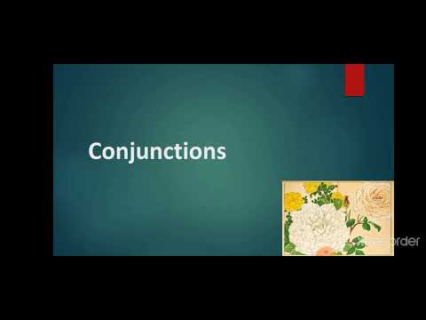 Conjunctions - YouTube