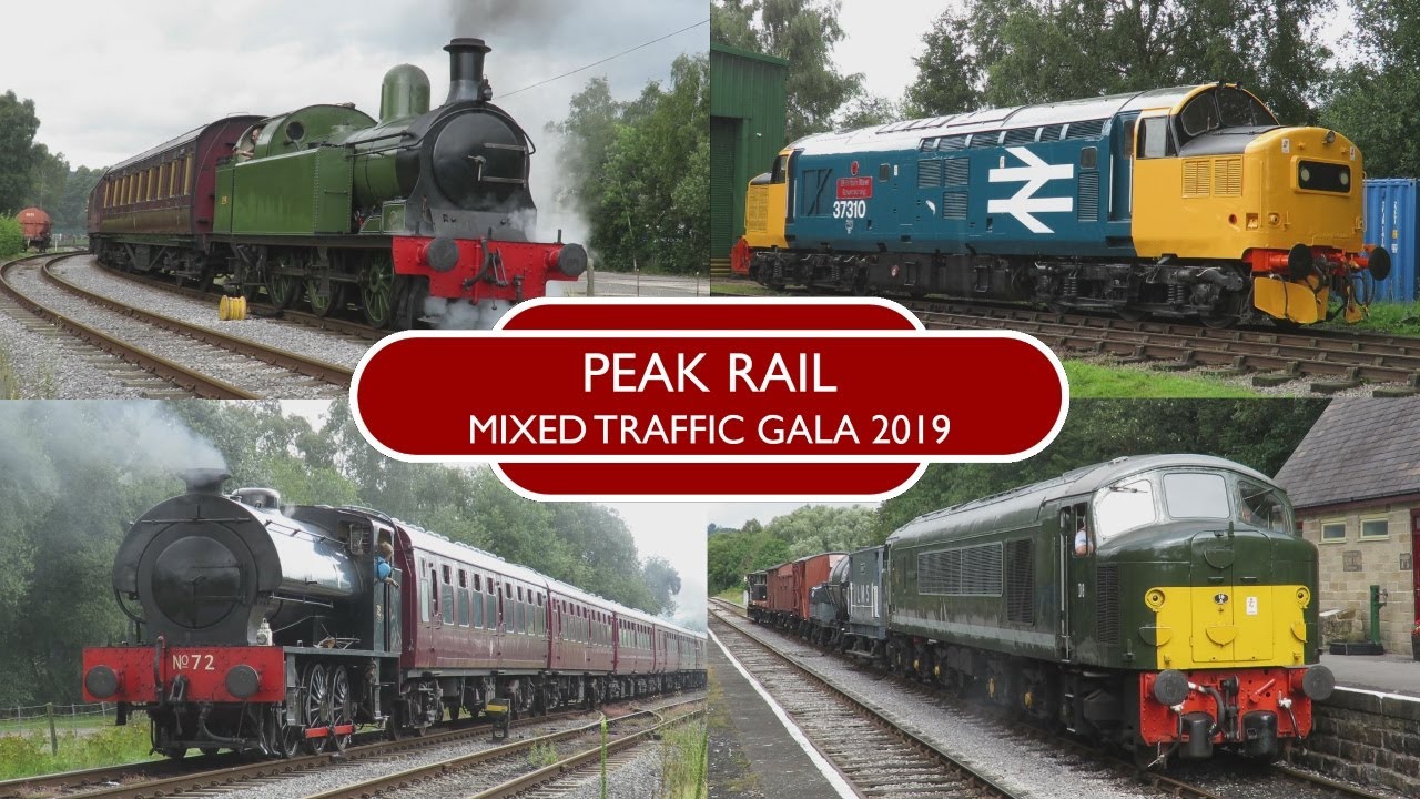 Peak Rail Mixed Traffic Gala 2019 - YouTube