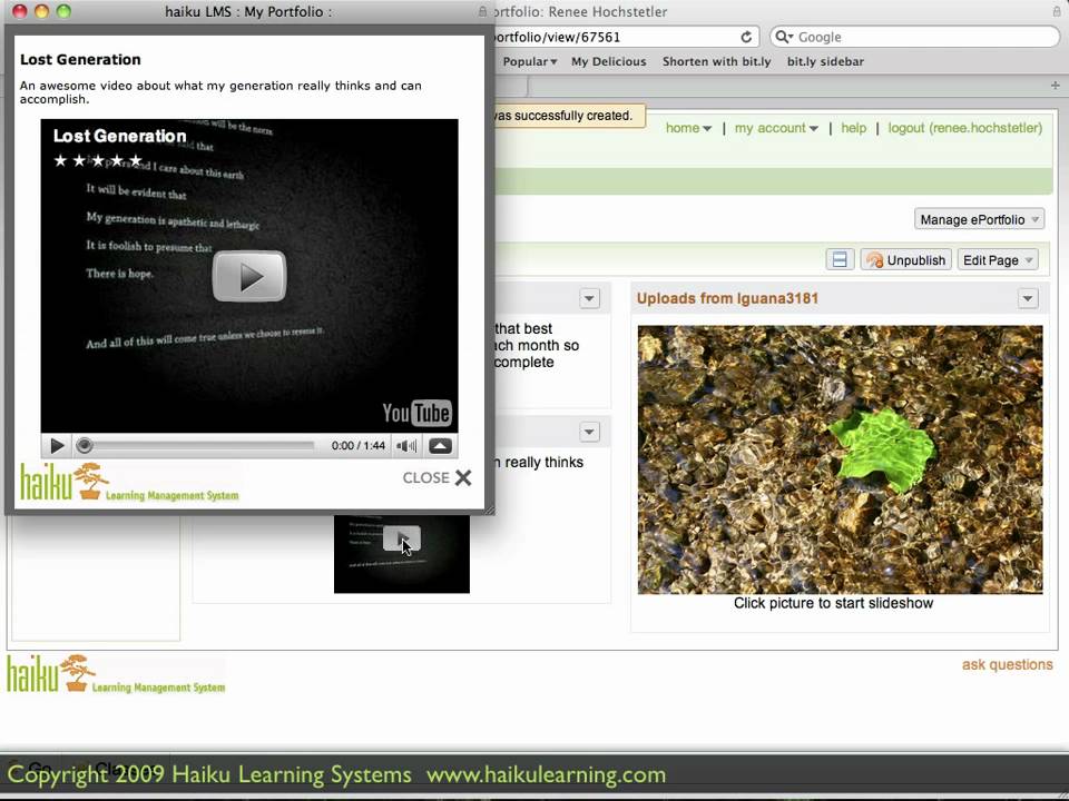 Tutorial for Students: How to add to your ePortfolio - YouTube