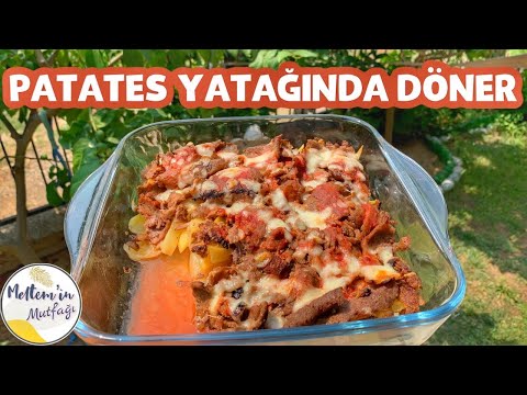 Pratik Gurme Lezzet♦️PATATES YATAĞINDA DÖNER TARİFİ♠️Yemek Tarifleri