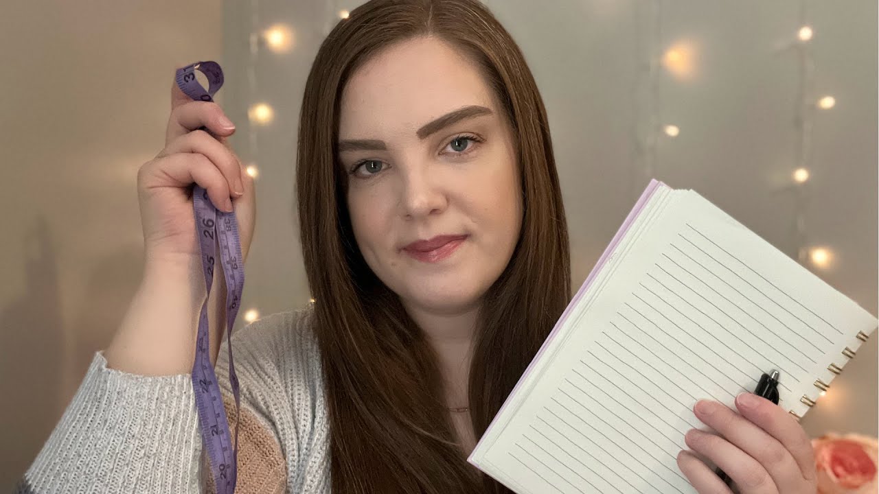 ASMR Personal Assistant Measures You | Personal Attention Roleplay ...