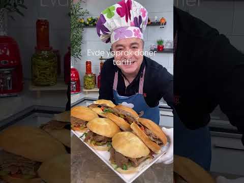 YAPRAK DÖNER TARİFİ ⭕ EVDE PRATİK LEZZETLİ YAPRAK DÖNER TARİFİNİ HEMEN DENEYİNİZ 👨‍🍳🍀