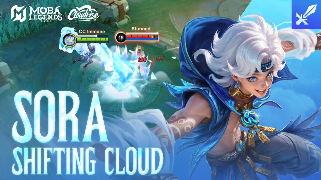 Hero Spotlight | Sora | Shifting Cloud | Moba Legends: 5v5! - YouTube
