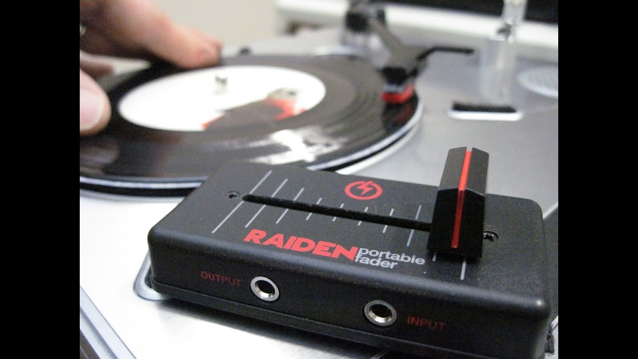 Raiden Fader Portable Scratch w/ Effects - YouTube