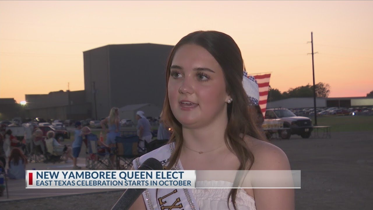 2024 East Texas Yamboree Queen named in Gilmer - YouTube