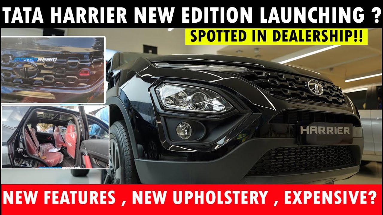 Harrier New Edition Spotted in Dealership|Harrier Special Edition ...