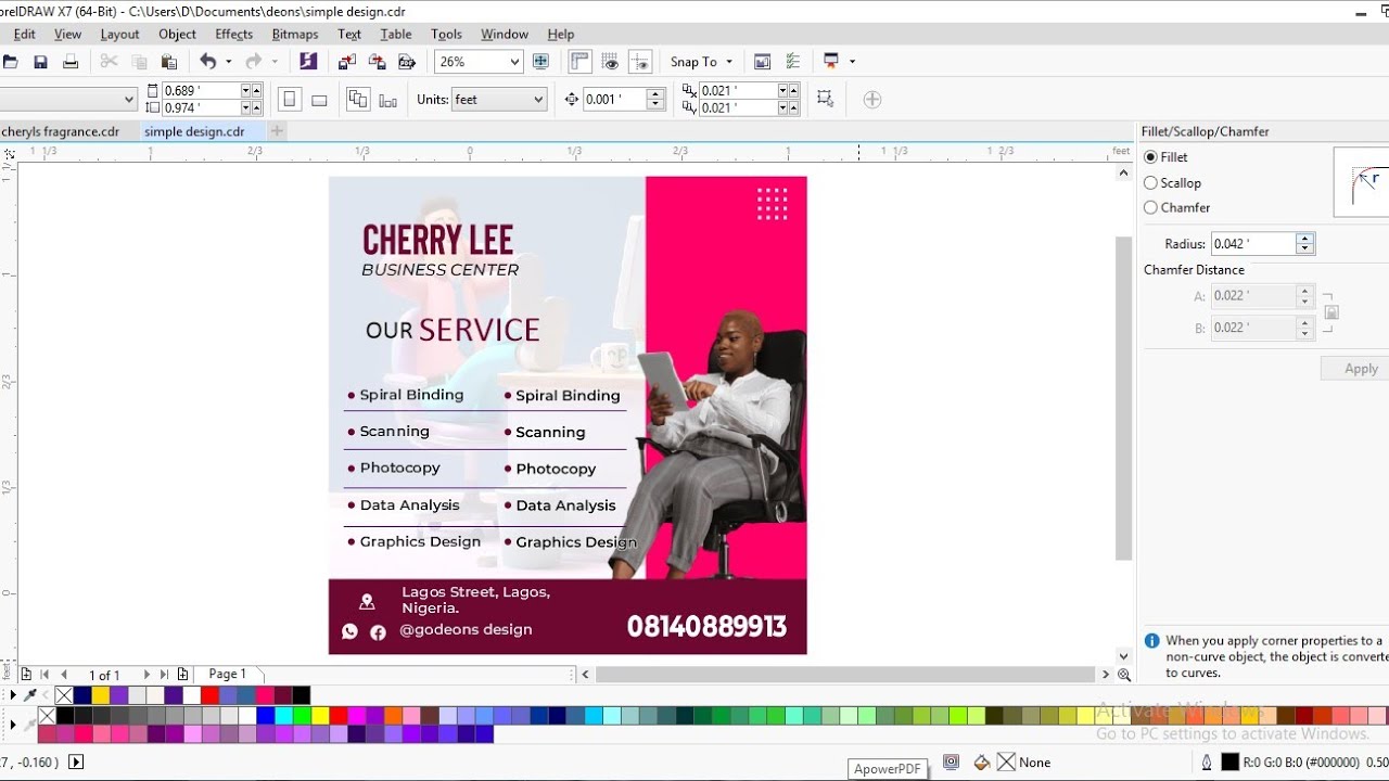 Marketing Banner design for absolute beginners | Coreldraw design - YouTube
