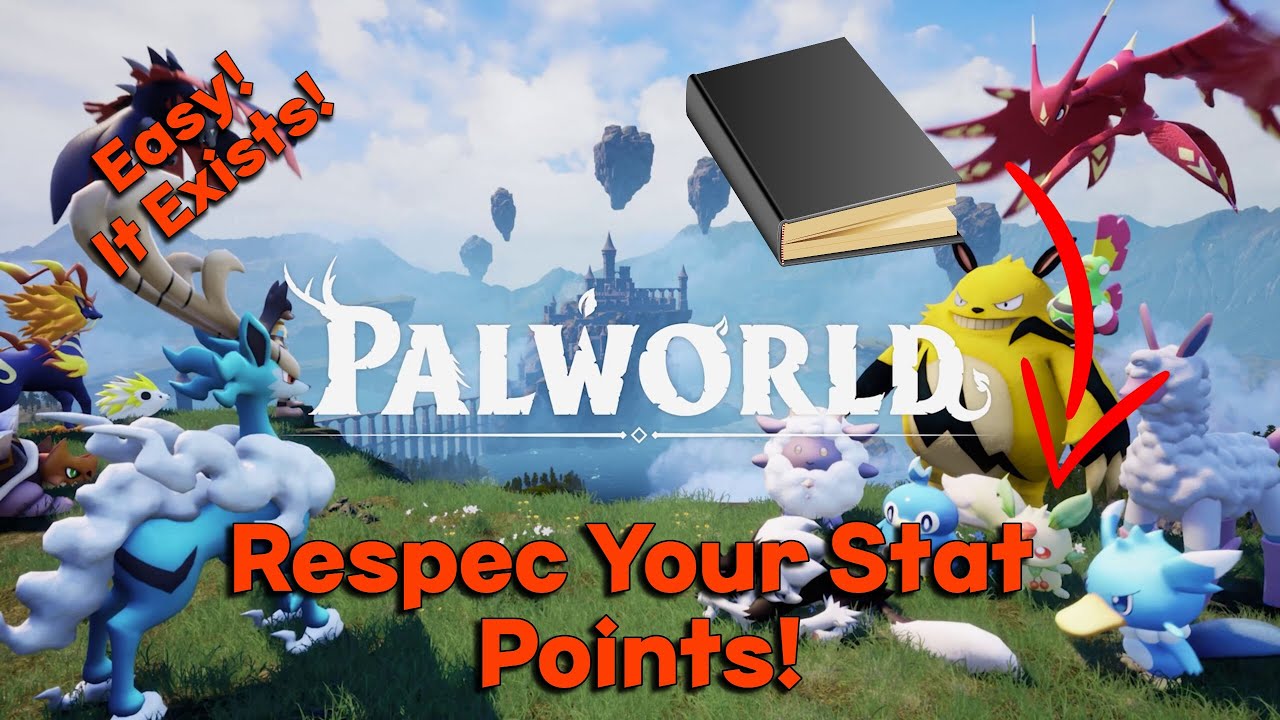 Palworld RESPEC your STAT points! It Exists... and it's easier than you ...