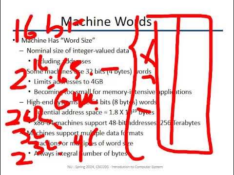 CSCI205 Introduction to Computer System Lecture 07 vid - YouTube