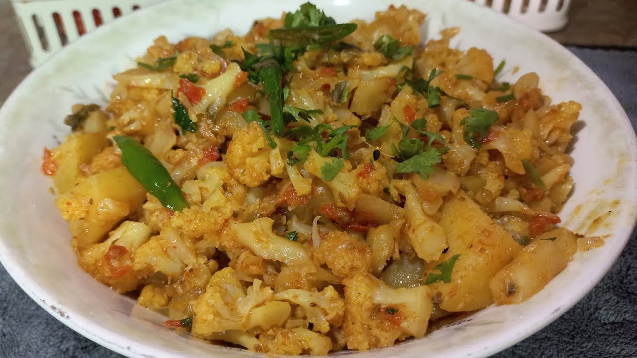 Dhaba Style Aloo Gobi Sabzi Recipe | By Flavour fusion kitchen - YouTube
