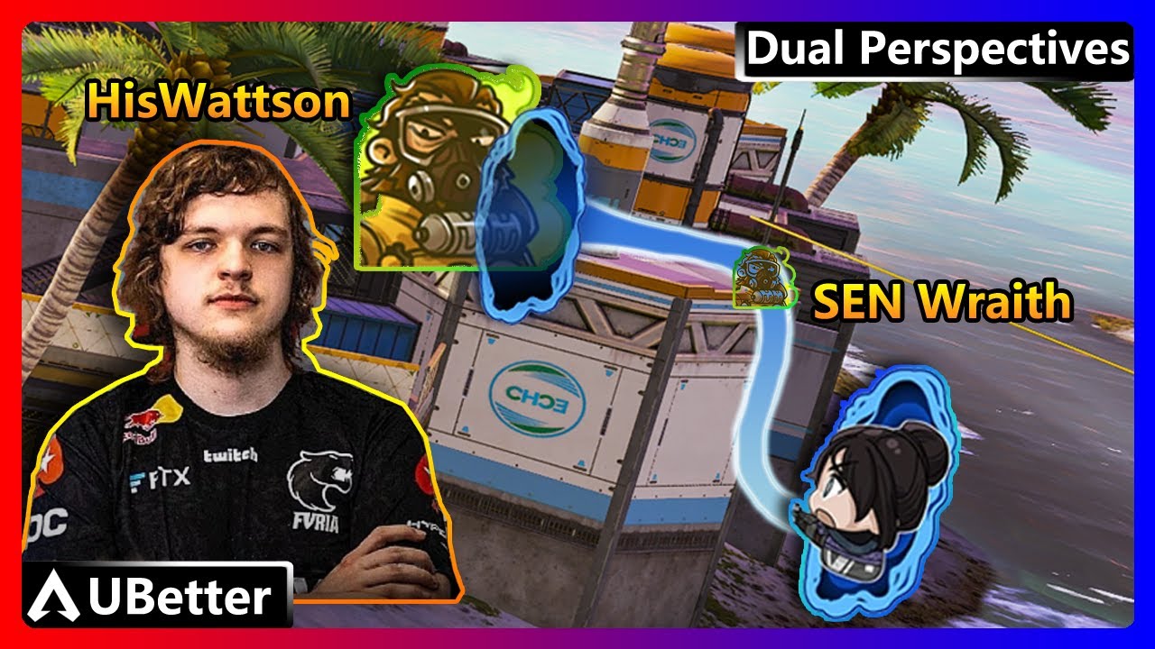 [Split Screen] "INSANE" Wraith Kidnapping | ALGS Scrims | #apex - YouTube