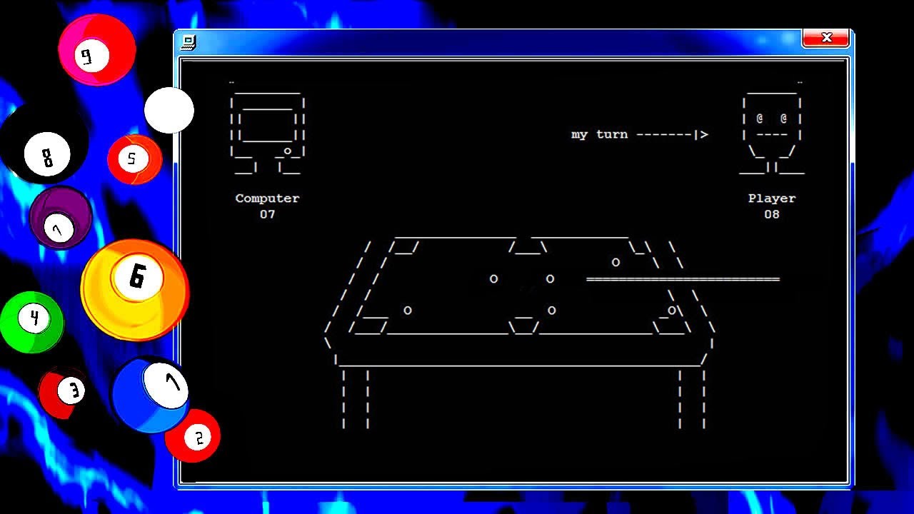 [GAMEVISUALG] 8 Pool Balls - YouTube