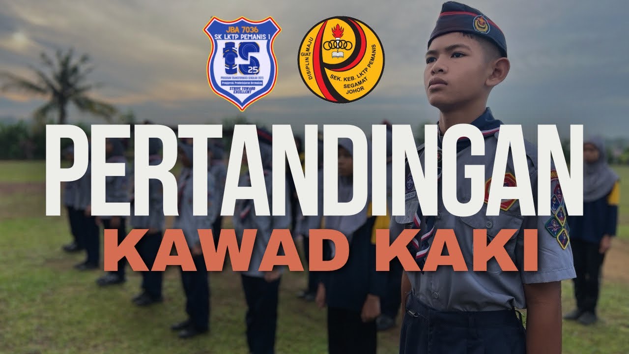 PERTANDINGAN KAWAD KAKI UNIT BERUNIFORM - YouTube