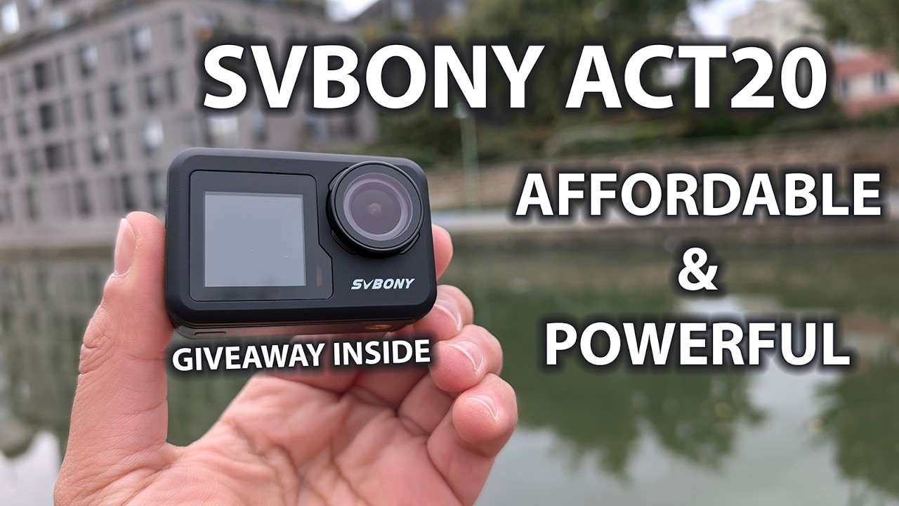 SVBONY ACT20 - An affordable action camera that vlogs - YouTube