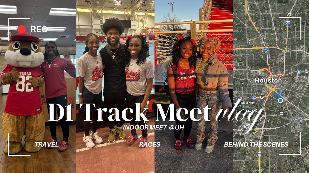 D1 TRACK MEET VLOG: ROBERT PLATT INV. | travel, races, behind the scenes, & more! - YouTube
