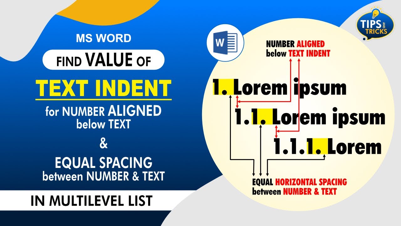 How To Fix Weird Text Indentation Problems With Multilevel List In Word How To Fix Weird Text Indentation Problems With Multilevel List In Word