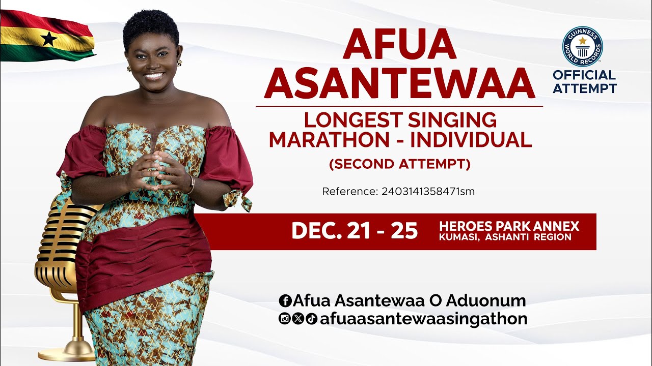 Afua Asantewaa O Aduonum@afuaasantewaasingathon - YouTube