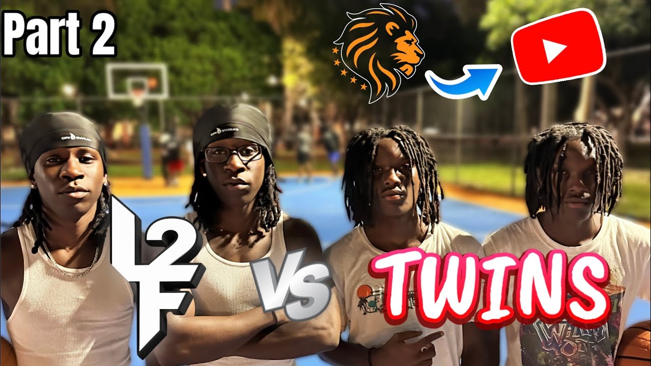 L.2.T.F vs Twins Basketball Showdown at FMU | Things Get HEATED! (Part ...