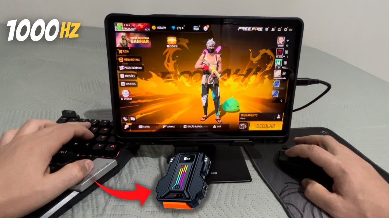 NOVO MOBILADOR RODANDO A 1000HZ !O MAIS AVANÇADO DO MUNDO ! Teclado e ...