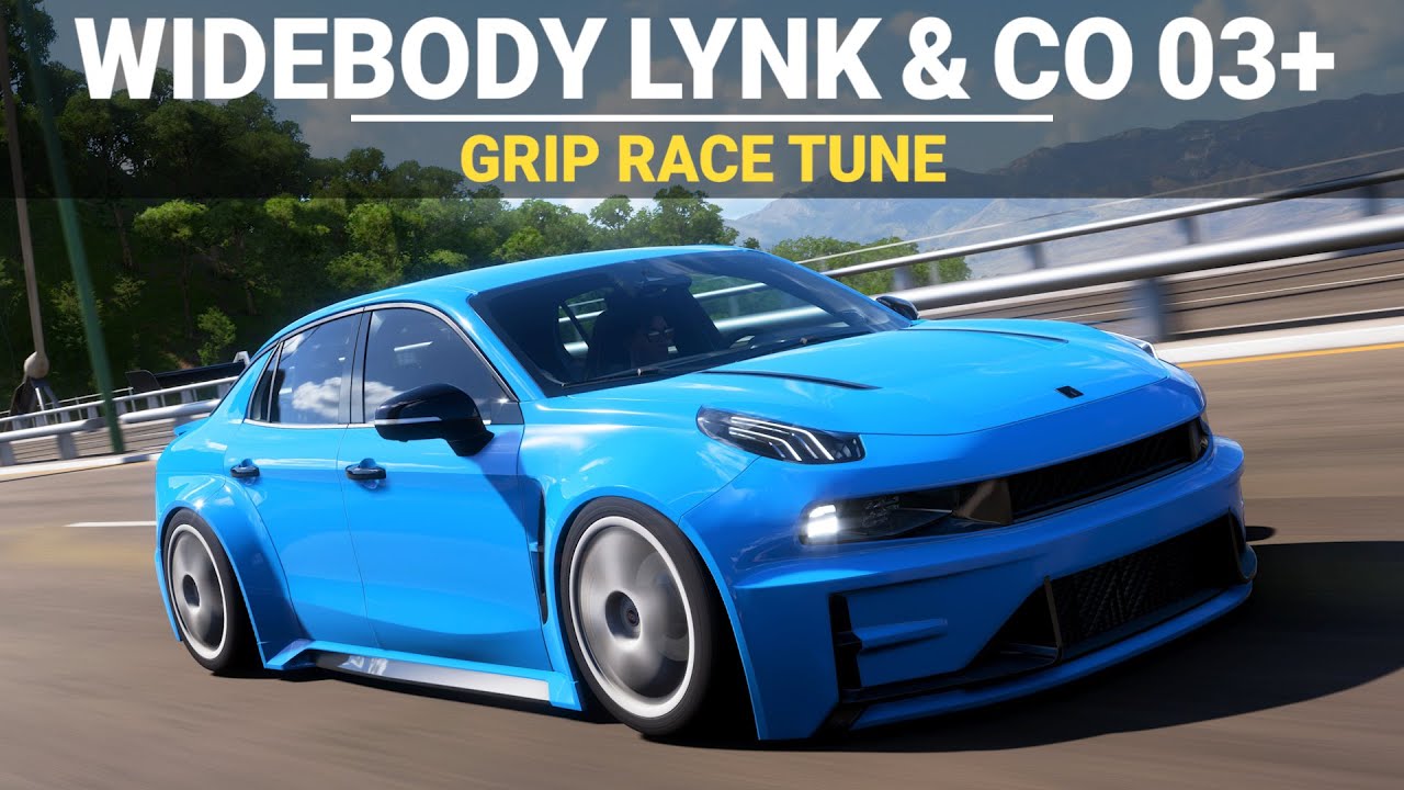Forza Horizon 5 Tuning 2021 Lynk Co 03 S1 Widebody FH5 Grip Race forza-horizon-5-tuning-2021-lynk-co-03-s1-widebody-fh5-grip-race