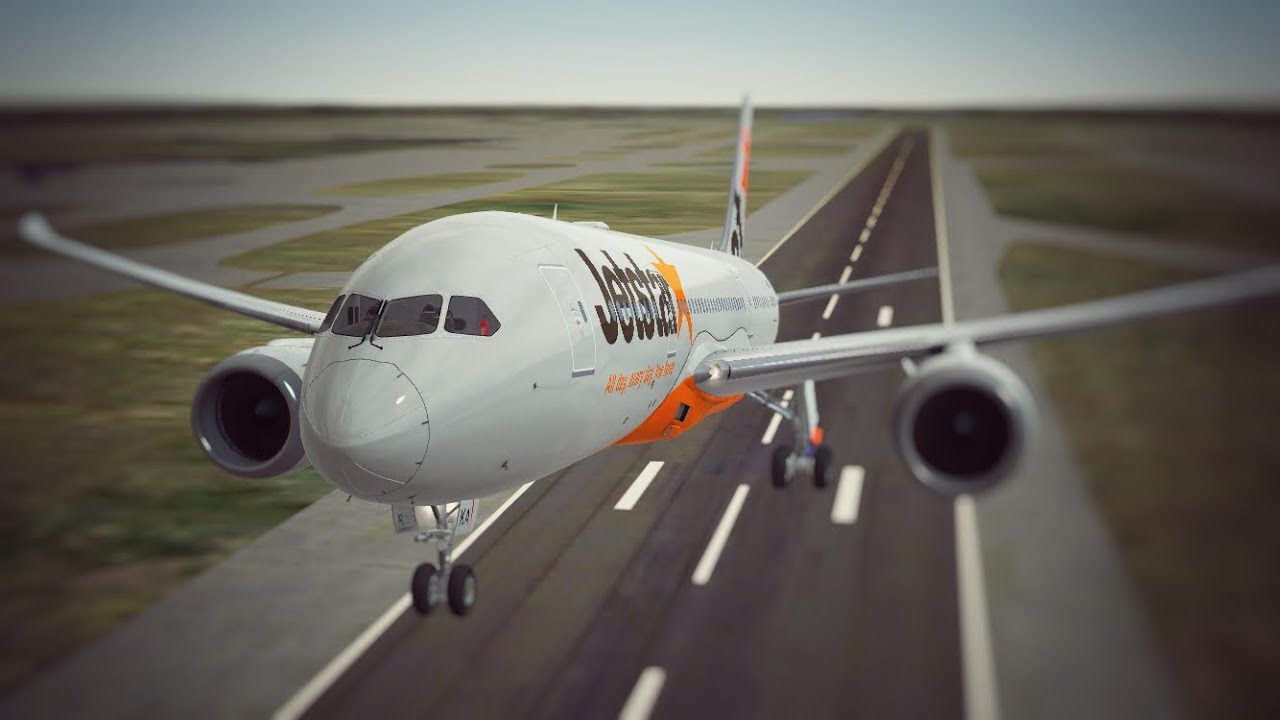 Infinite Flight Boeing 787 - 8 Jetstar Airlines Flight at London region ...