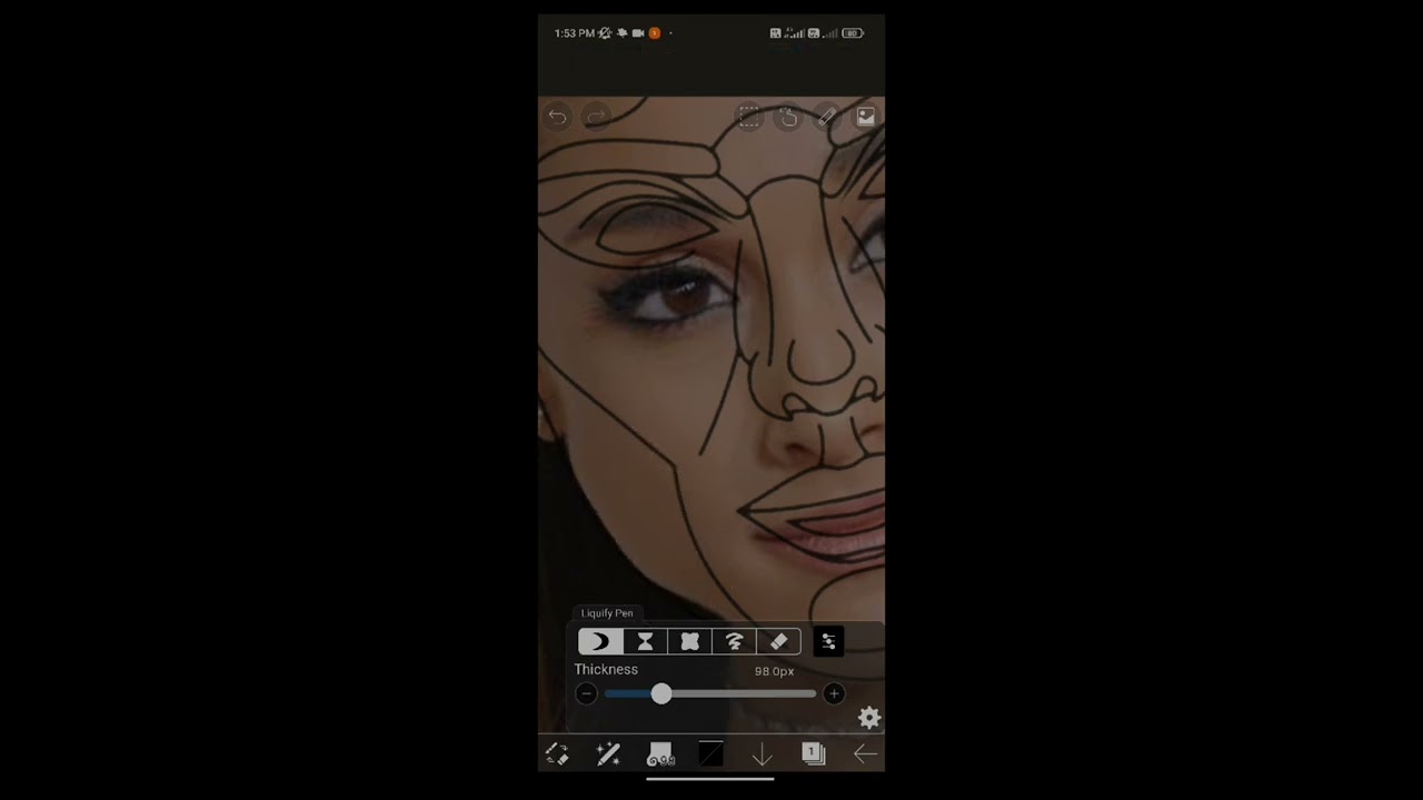 how to do perfect face in ibis paint x tutorial 👍💜 - YouTube