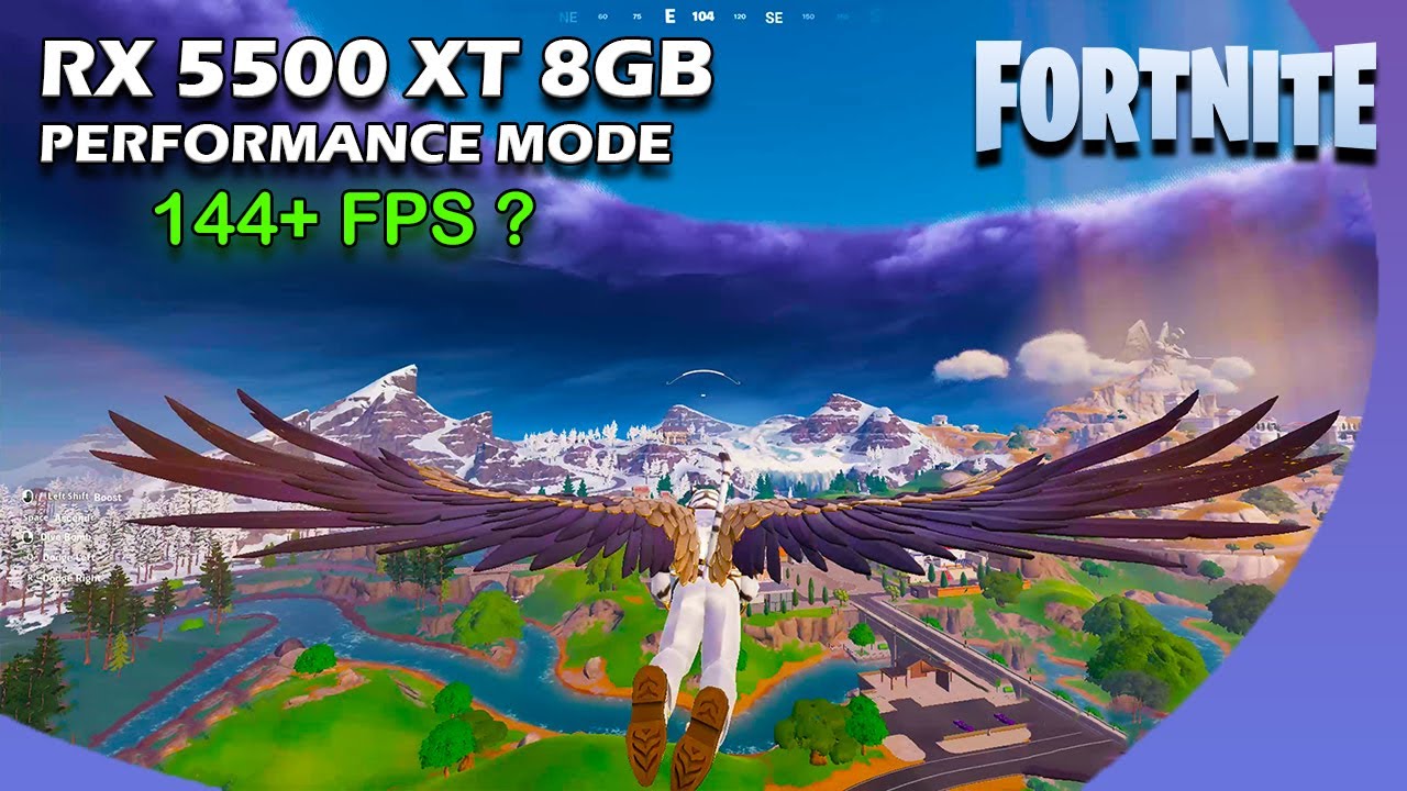 Fortnite Chapter 5 Season 2: RX 5500XT 8GB (Performance Mode) I7 4790 ...
