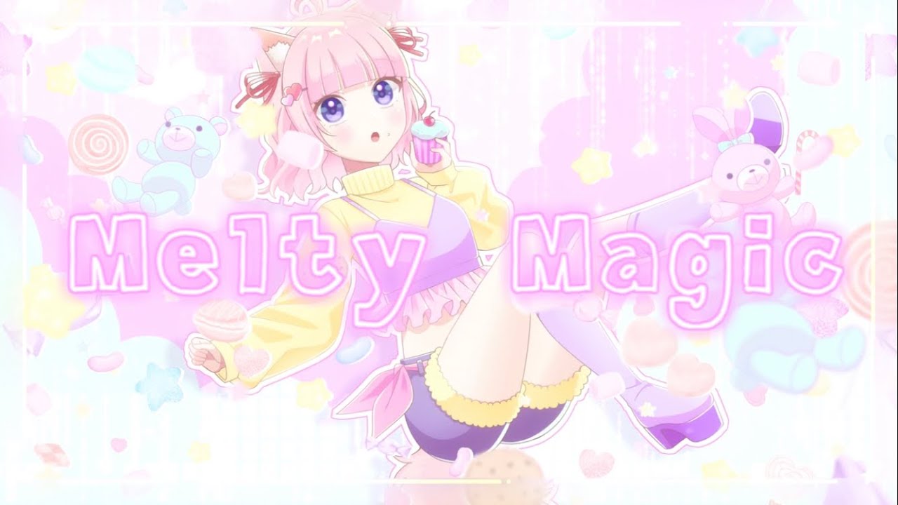 Melty Magic【歌ってみた】オリジナルMV #歌ってみた #vtuber - YouTube