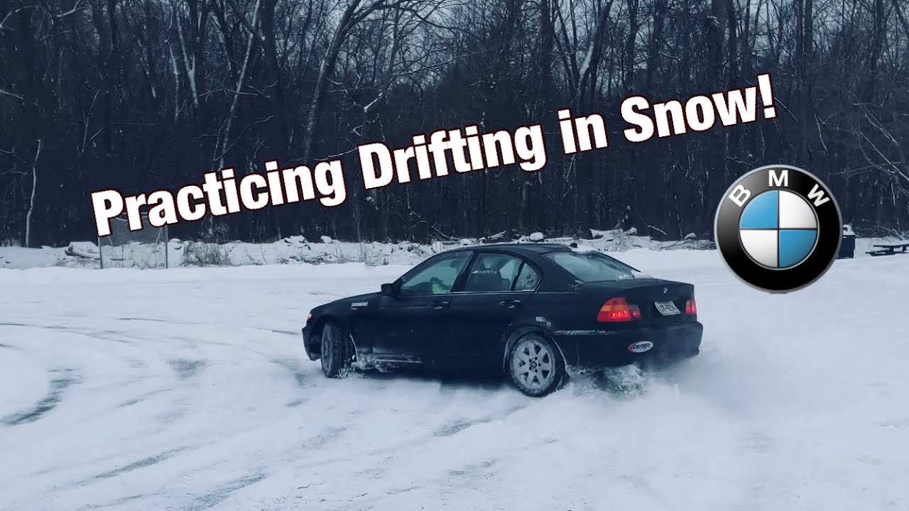 I BROKE MY CAR SNOW DRIFTING! BMW E46 AWD. - YouTube