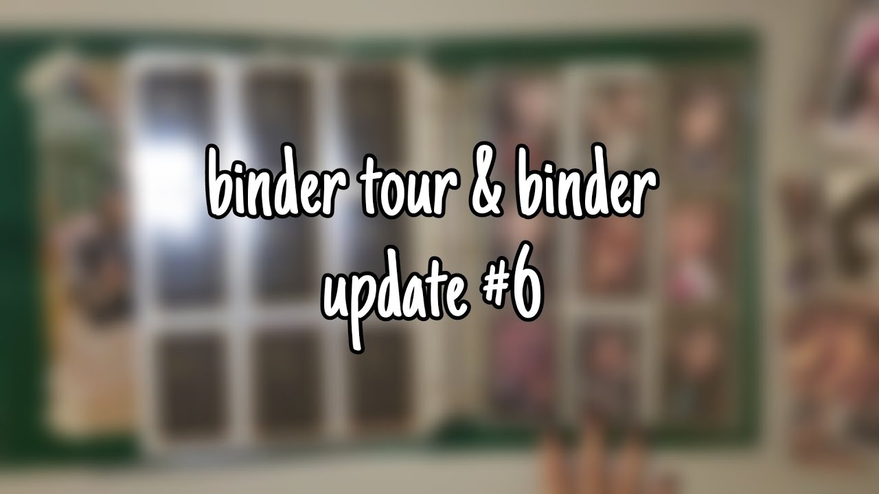 ⊹ — binder tour & binder update #6 - new jeans, twice ot9 e outras ...